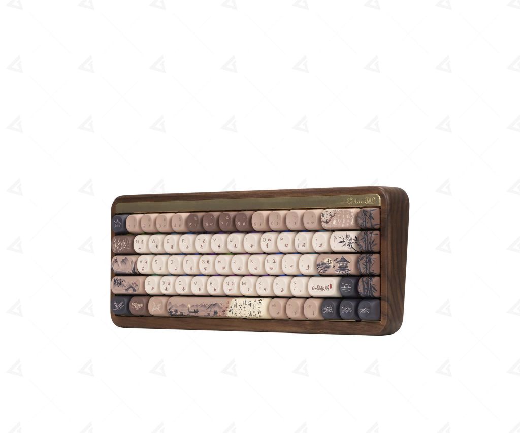 Bàn phím AKKO MU01 Mountain Seclusion Rosewood chính hãng – GEARVN.COM