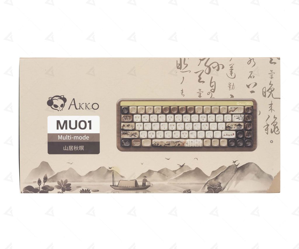 Bàn phím AKKO MU01 Mountain Seclusion Rosewood chính hãng – GEARVN.COM