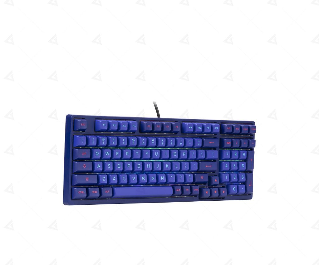 Bàn phím cơ AKKO 3098 NEON Cream Yellow Pro switch – GEARVN.COM