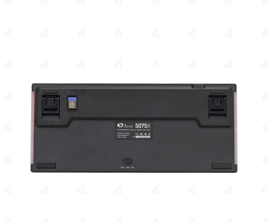 Bàn phím cơ AKKO 5075B Plus Transparent ASA Black Piano Pro – GEARVN.COM