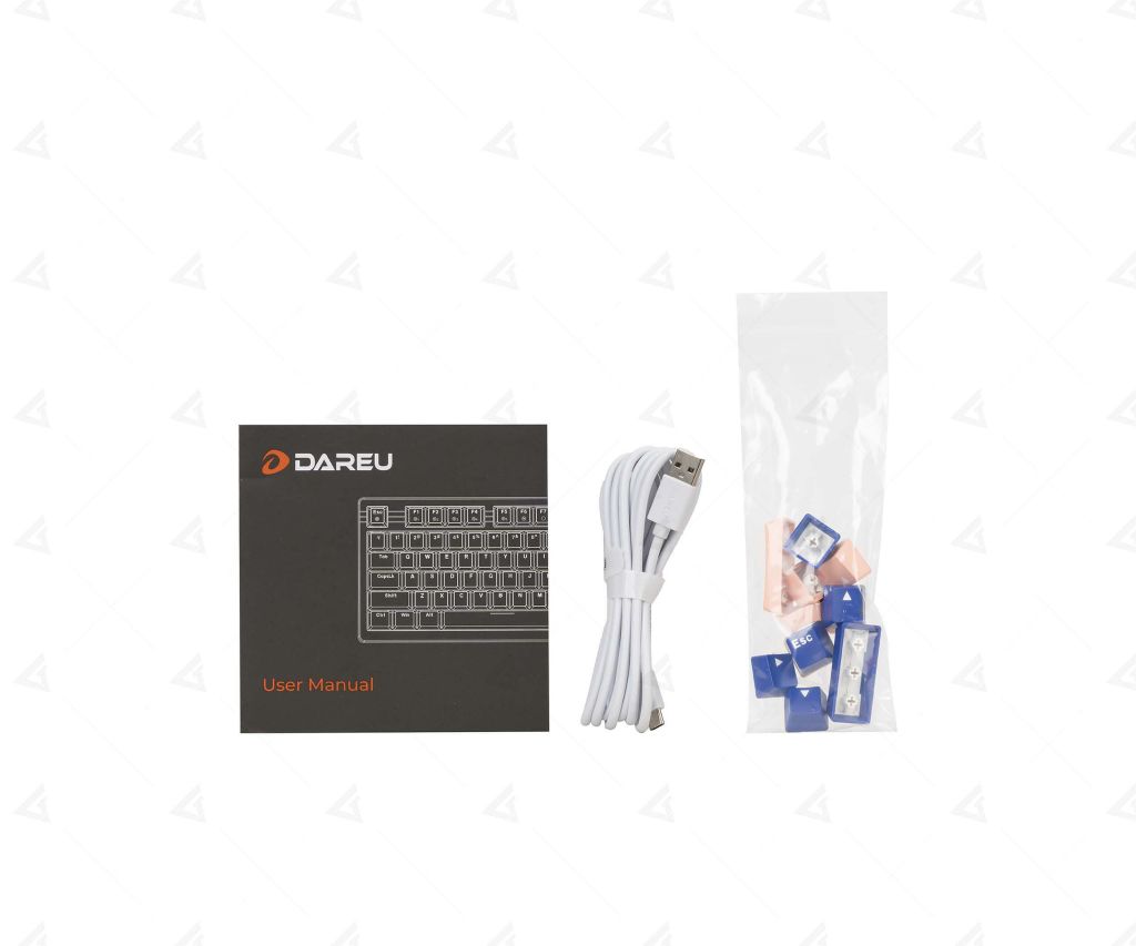 Bàn phím cơ DareU EK75 Full White Firefly switch chính hãng, giá rẻ ...