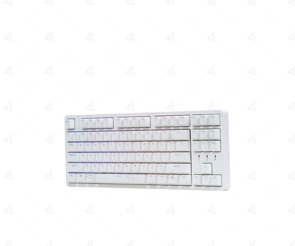 Bàn phím Durgod Cavalry 87 White Kailh Turbo Red Switch – GEARVN.COM