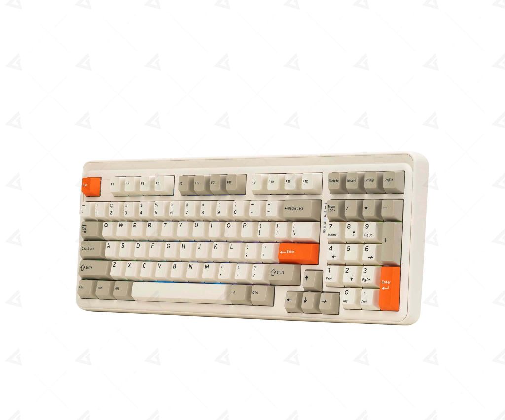 Bàn phím không dây EK98 Pro RGB Trắng Dream Switch chính hãng, giá rẻ ...