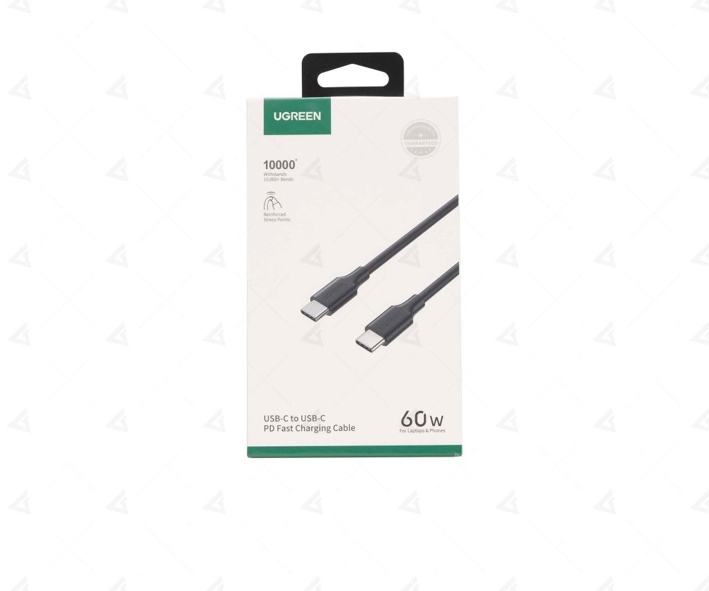 Cáp Ugreen Type-C to Type-C 60W 1M chính hãng, giá rẻ – GEARVN.COM
