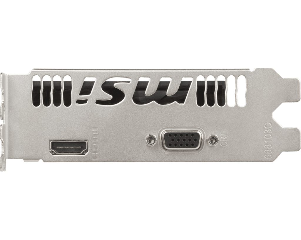 Msi Geforce Gt 1030 Aero Itx 2g Oc Video Graphics Card