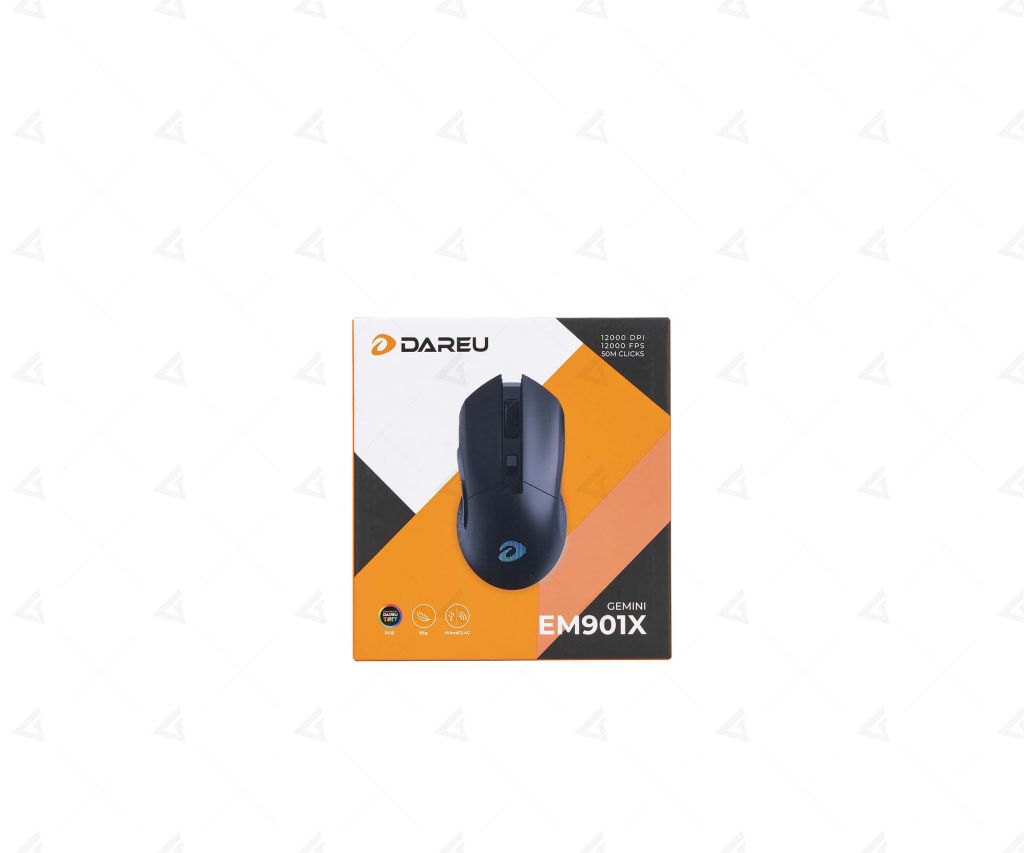Chuột DareU EM901X RGB Superlight Wireless Black giá rẻ – GEARVN.COM