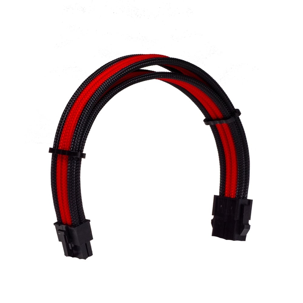 Dây Cable Sleeving 8 Pin VGA Black - Interleaved - Red – GEARVN.COM