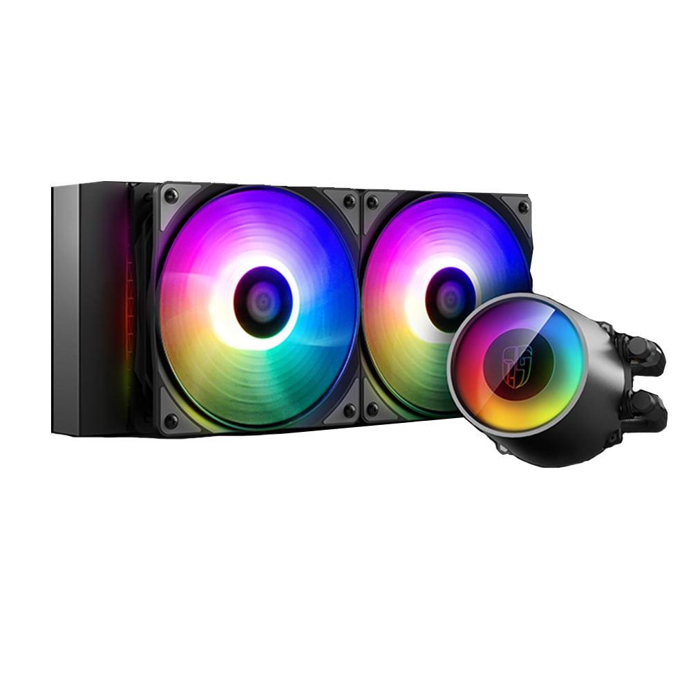 Tản nước AIO DEEPCOOL Castle 240RGB V2 giá rẻ – GEARVN.COM