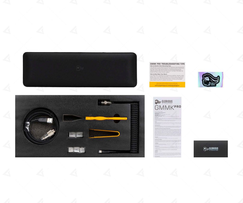 Bàn phím cơ Glorious GMMK PRO Black Slate 75% Pre-Built Glorious Fox S ...