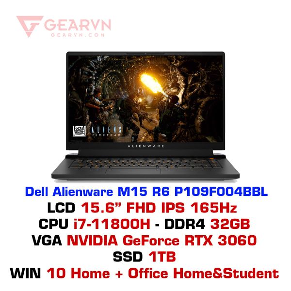 Laptop Gaming Dell Alienware M15 R6 P109F001BBL chính hãng – GEARVN.COM