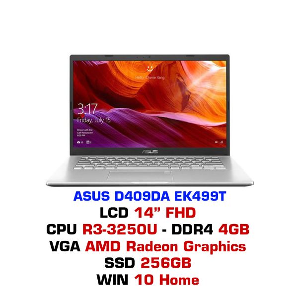 Laptop ASUS D409DA EK499T chính hãng, giá rẻ – GEARVN.COM