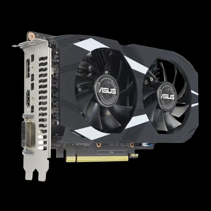 Card màn hình ASUS Dual GeForce GTX 1650 OC Edition 4GB GDDR6 EVO ...