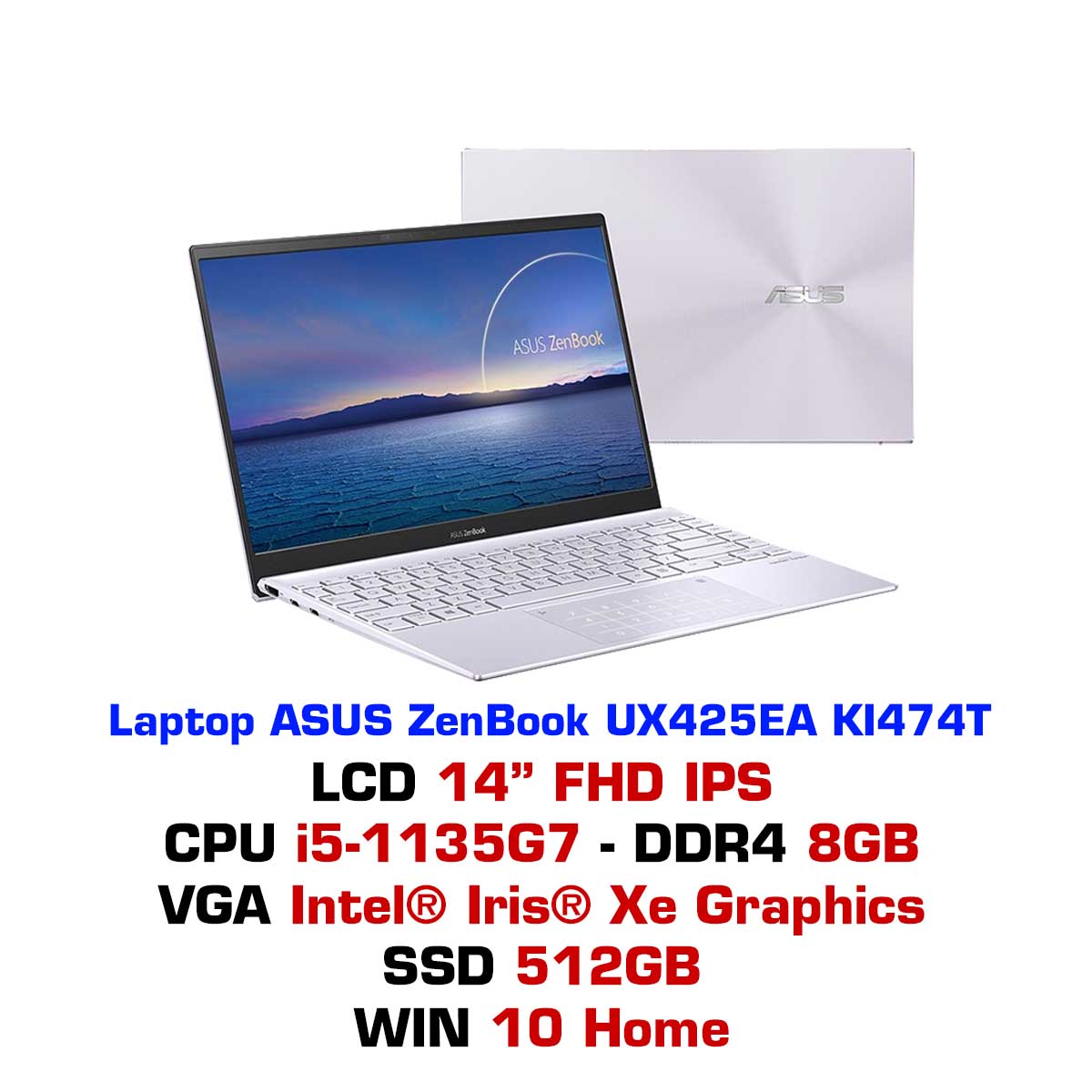 Laptop ASUS ZenBook UX425EA KI474T – GEARVN.COM