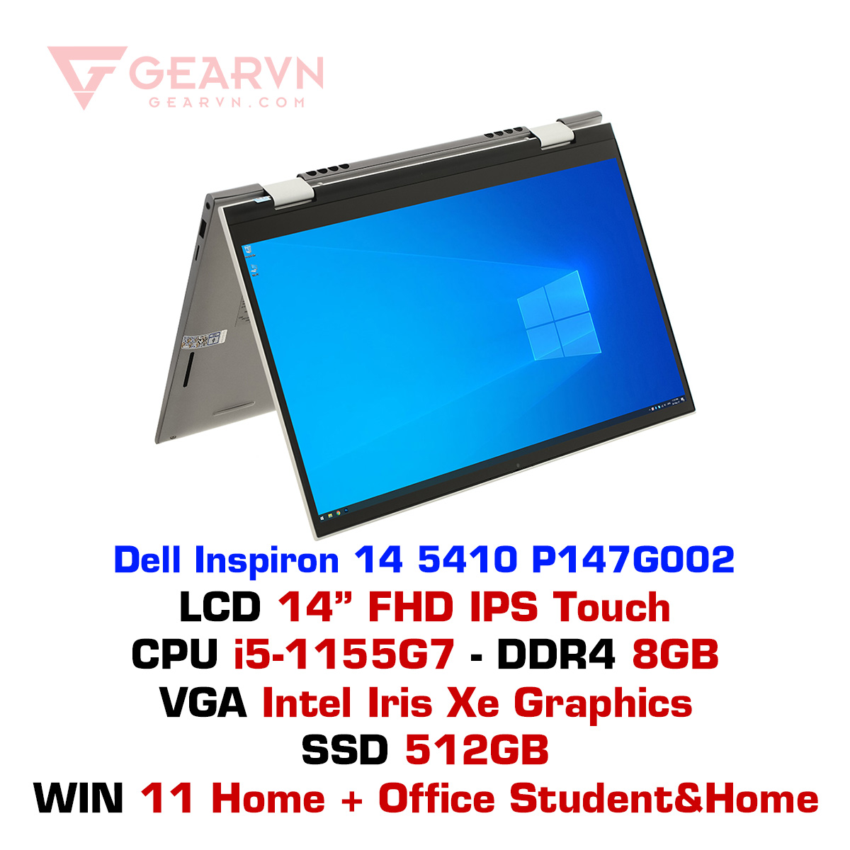 Laptop Dell Inspiron 14 5410 P147G002 chính hãng, giá rẻ – GEARVN.COM