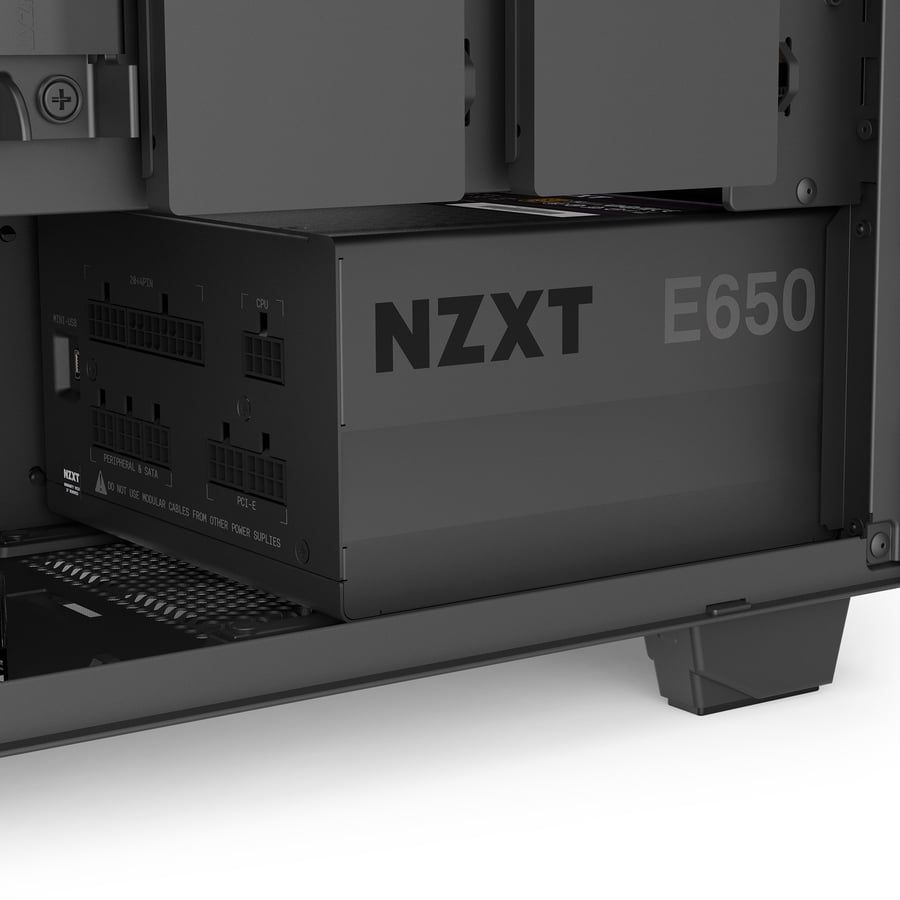 ( 650W Gold ) NZXT E650 – GEARVN.COM