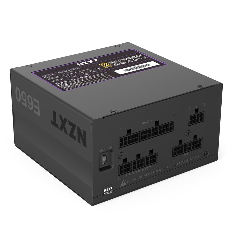 ( 650W Gold ) NZXT E650 – GEARVN.COM