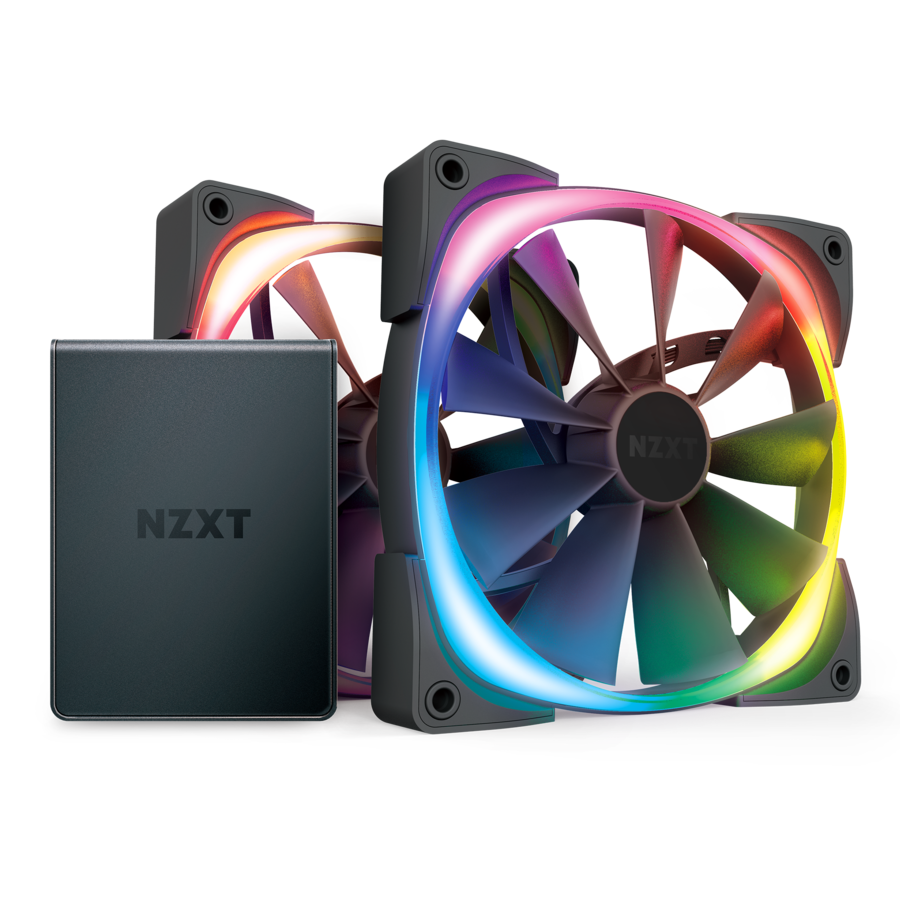 NZXT AER 2 RGB - 2FAN 120mm + HUE 2 – GEARVN.COM