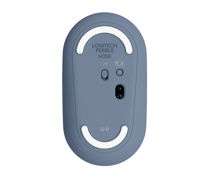 Chuột không dây Logitech M350 Pebble Blue Berry chính hãng giá rẻ ...