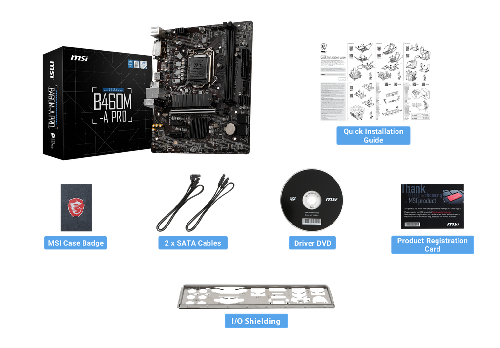 MSI B460M-A PRO Mới Và Chính Hãng 100% – GEARVN.COM