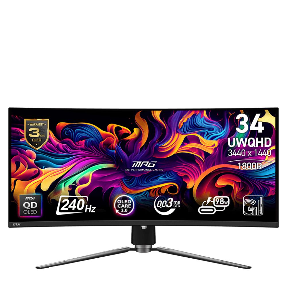 Màn hình cong MSI MPG 341CQPX QD-OLED 34" QD-OLED 2K 240Hz chính hãng ...