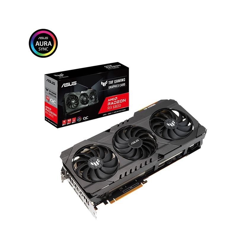 VGA ASUS TUF GAMING Radeon RX 6800 XT OC Edition Chính Hãng, Giá Tốt ...
