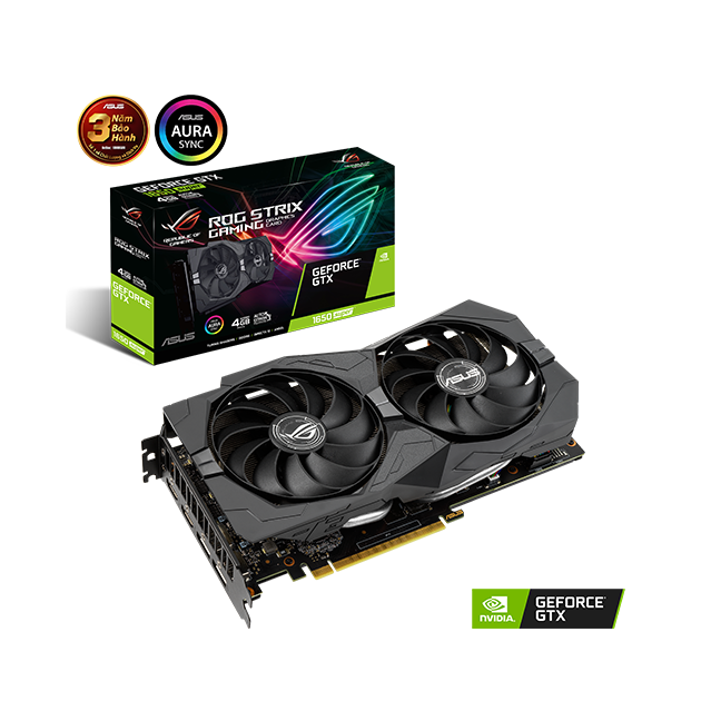 ASUS ROG STRIX GTX 1650 Super GAMING BH 1 Đổi 1 – GEARVN.COM