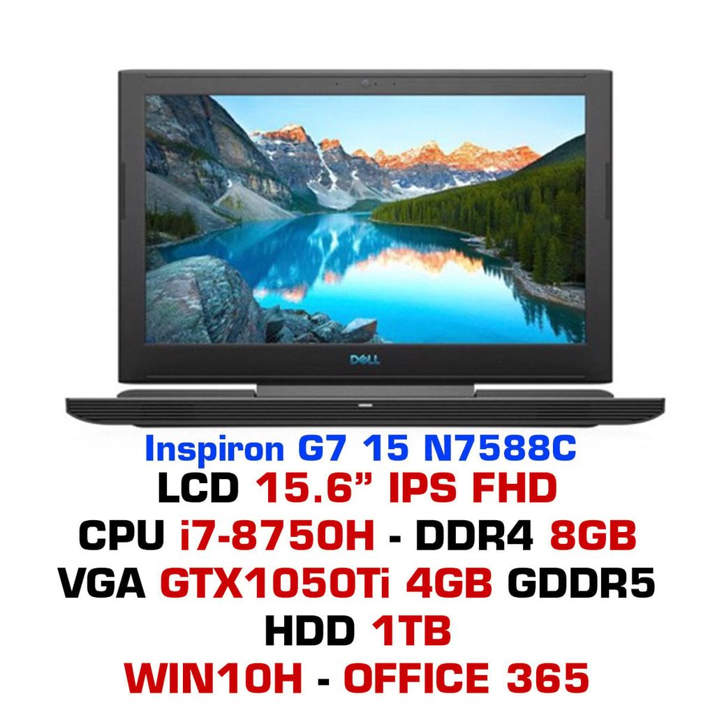 Laptop Gaming Dell Inspiron G7 15 N7588C – GEARVN.COM
