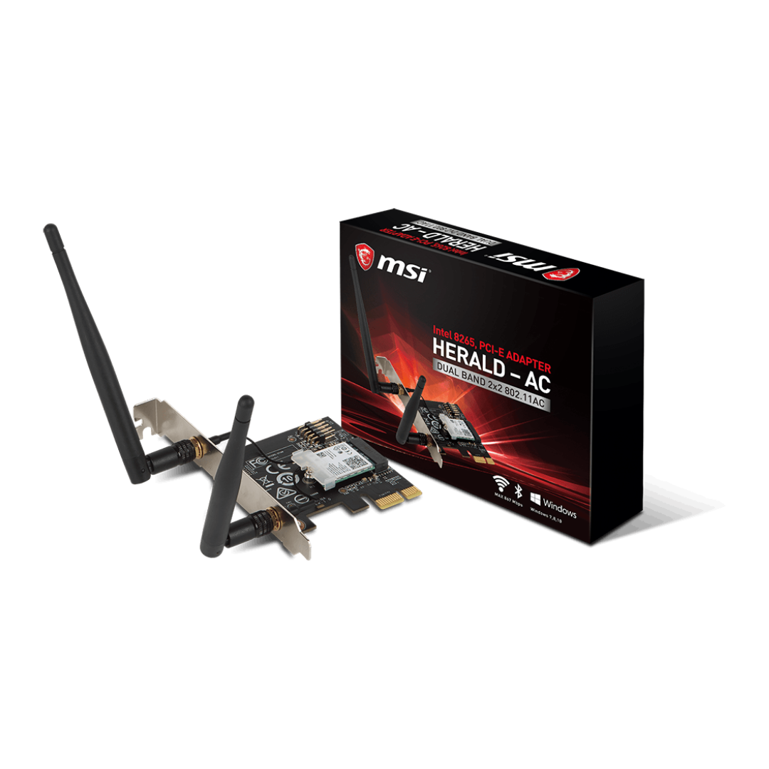 Card mạng PCIe WiFi 5 MSI Crier-AC Other – GEARVN.COM