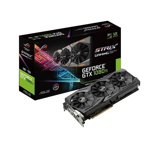 ASUS ROG GTX 1080 Ti Strix 11GB Gaming 352Bit DDR5X – GEARVN.COM