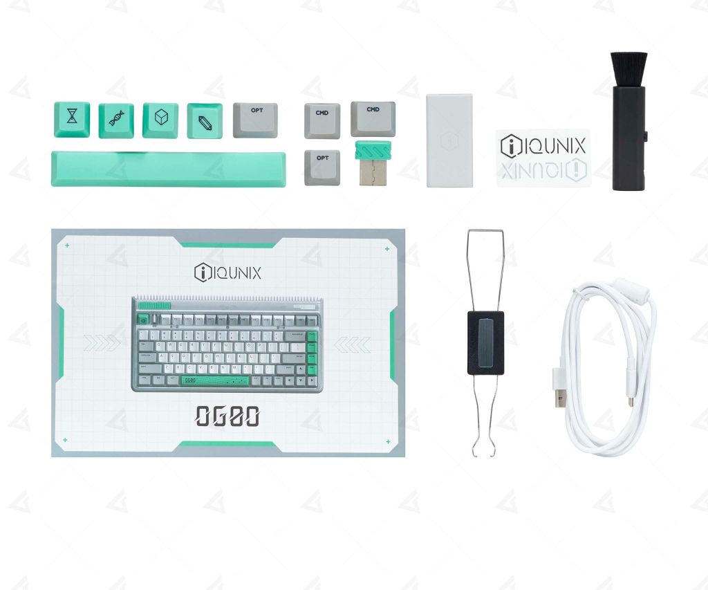 Bàn phím cơ IQUNIX OG80 Wormhole Wireless RGB chính hãng – GEARVN.COM