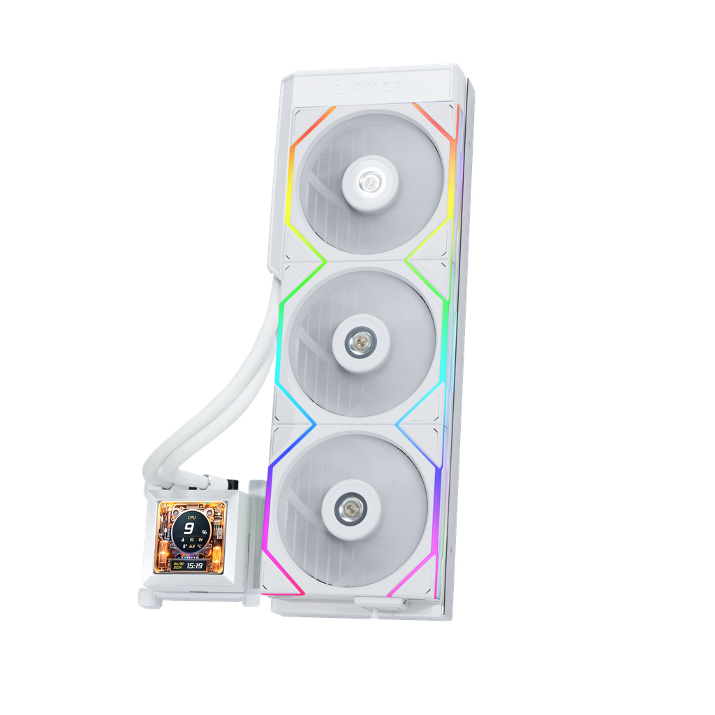 Tản nhiệt AIO Lian Li HydroShift LCD 360TL White chính hãng – GEARVN.COM