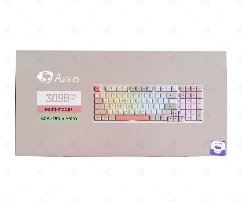 Bàn phím cơ AKKO 3098B Multi-modes 9009 chính hãng, giá rẻ – GEARVN.COM