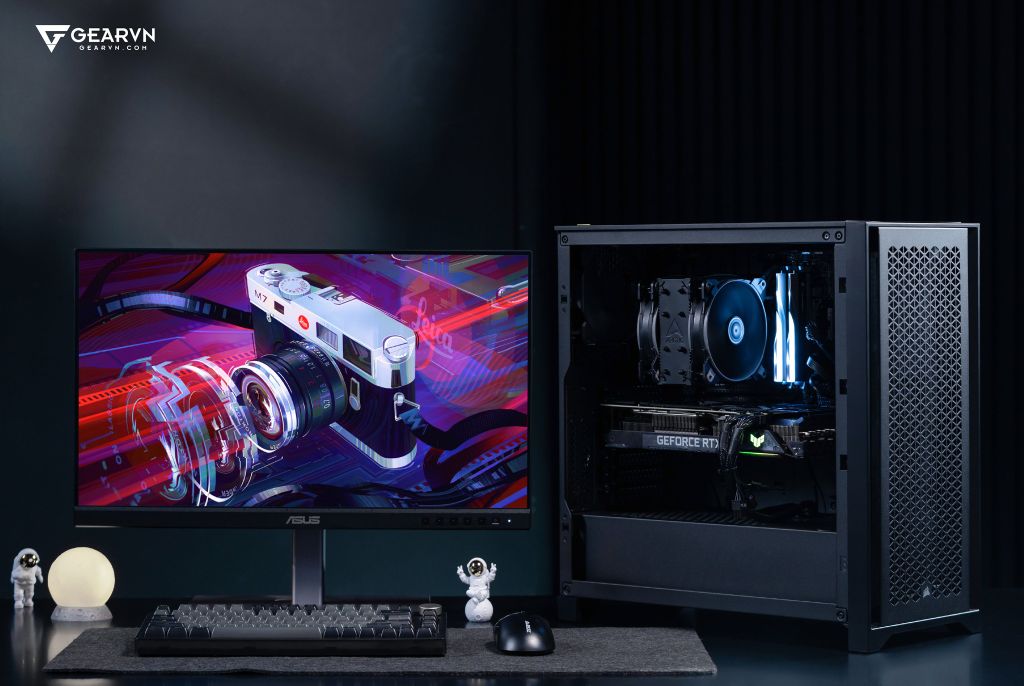 PC GVN G-STUDIO Intel i7-13700/ VGA RTX 3060 chính hãng, cấu hình cao ...
