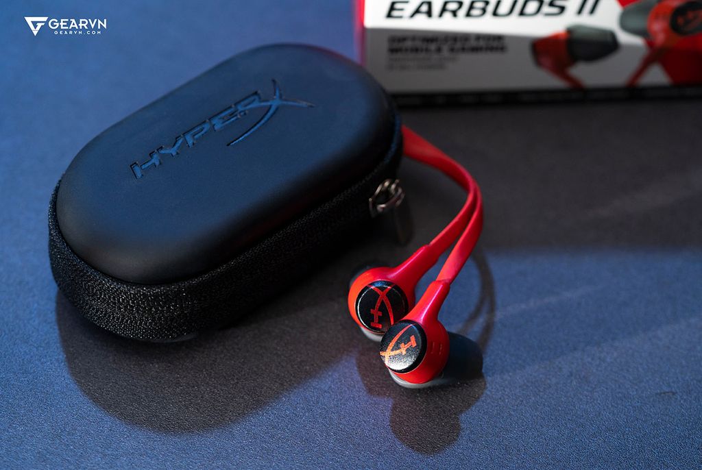 Tai nghe HP HYPERX Cloud Earbuds II Red giá rẻ chính hãng – GEARVN.COM