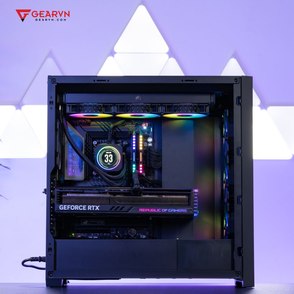 PC GVN Intel i5-12400F/ VGA RTX 4060 chính hãng giá rẻ – GEARVN.COM