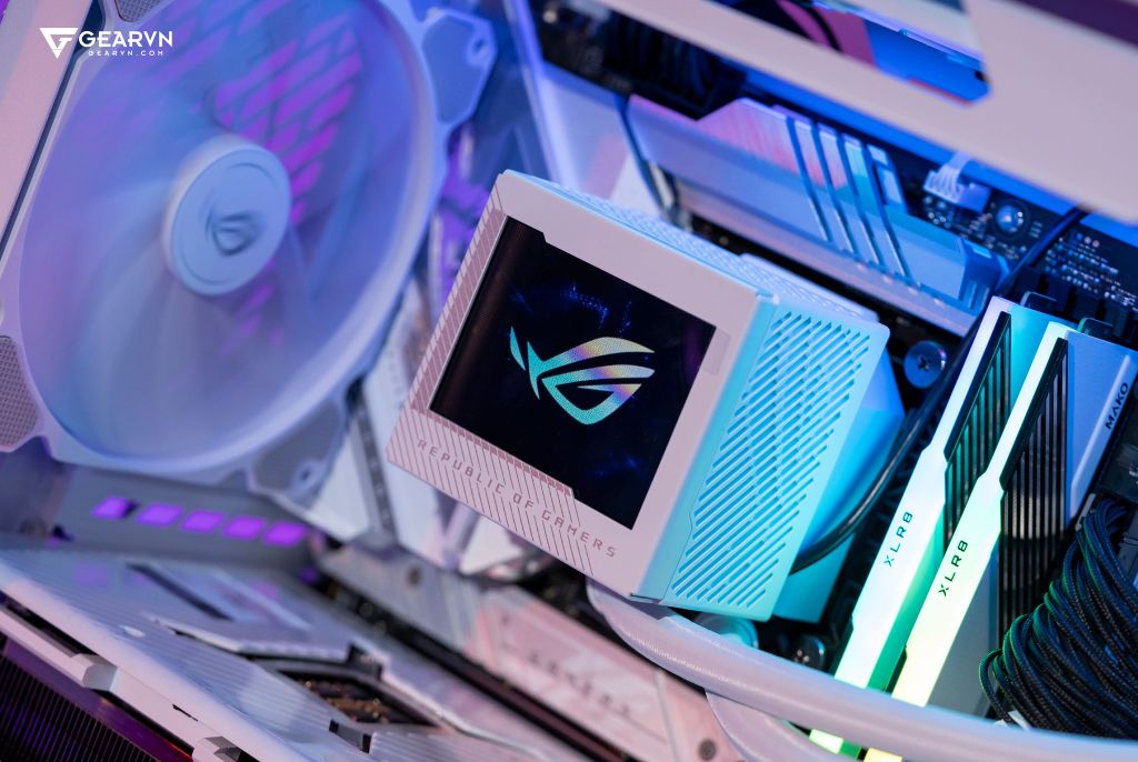 PC GVN x ASUS ROG Hyperion White (Intel i9-14900K/ VGA RTX 4090 ...