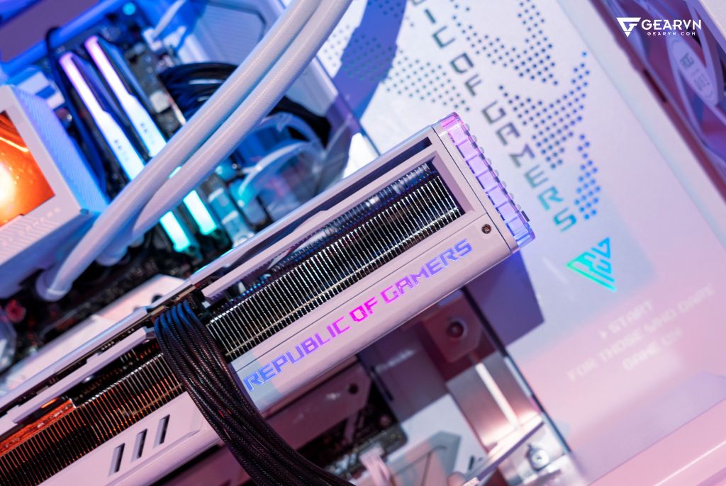 PC GVN x ASUS ROG Hyperion White (Intel i9-14900K/ VGA RTX 4090 ...