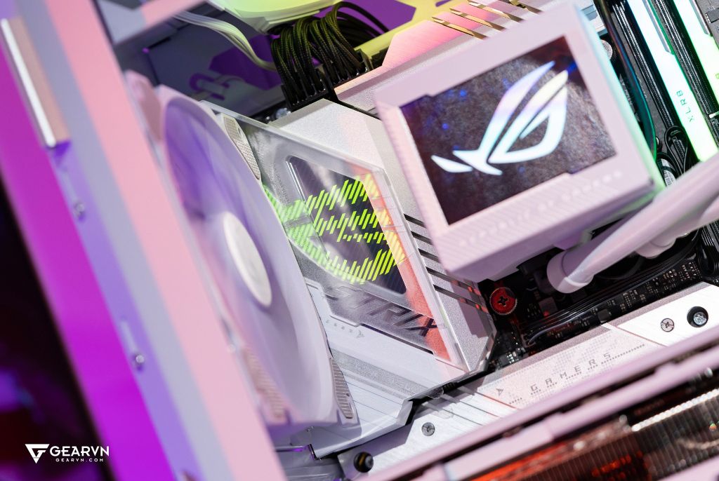 PC GVN x ASUS ROG Hyperion White (Intel i9-14900K/ VGA RTX 4090 ...