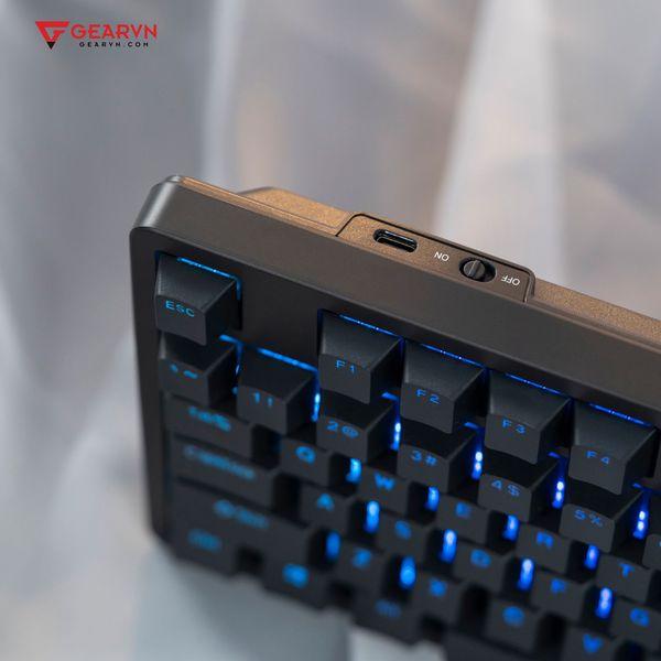 Bàn phím Durgod Cavalry 87 Black Kailh Turbo Red Switch – GEARVN.COM