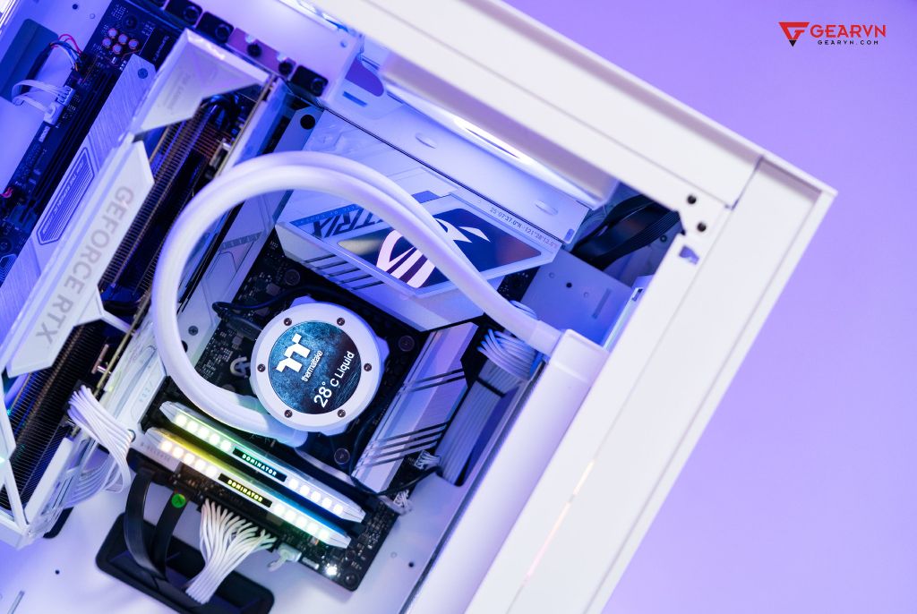 GVNxThermaltake PROJECT VERTICAL (Intel i7-14700K/ RTX 4070 Ti Super) – GEARVN.COM