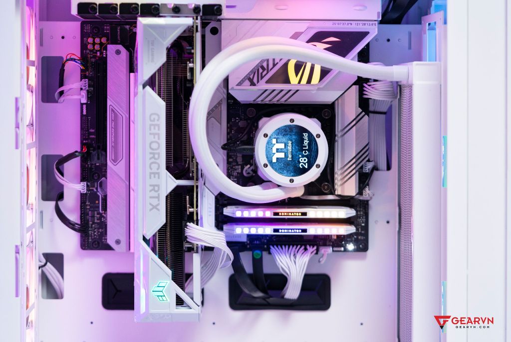 GVNxThermaltake PROJECT VERTICAL (Intel i7-14700K/ RTX 4070 Ti Super) – GEARVN.COM