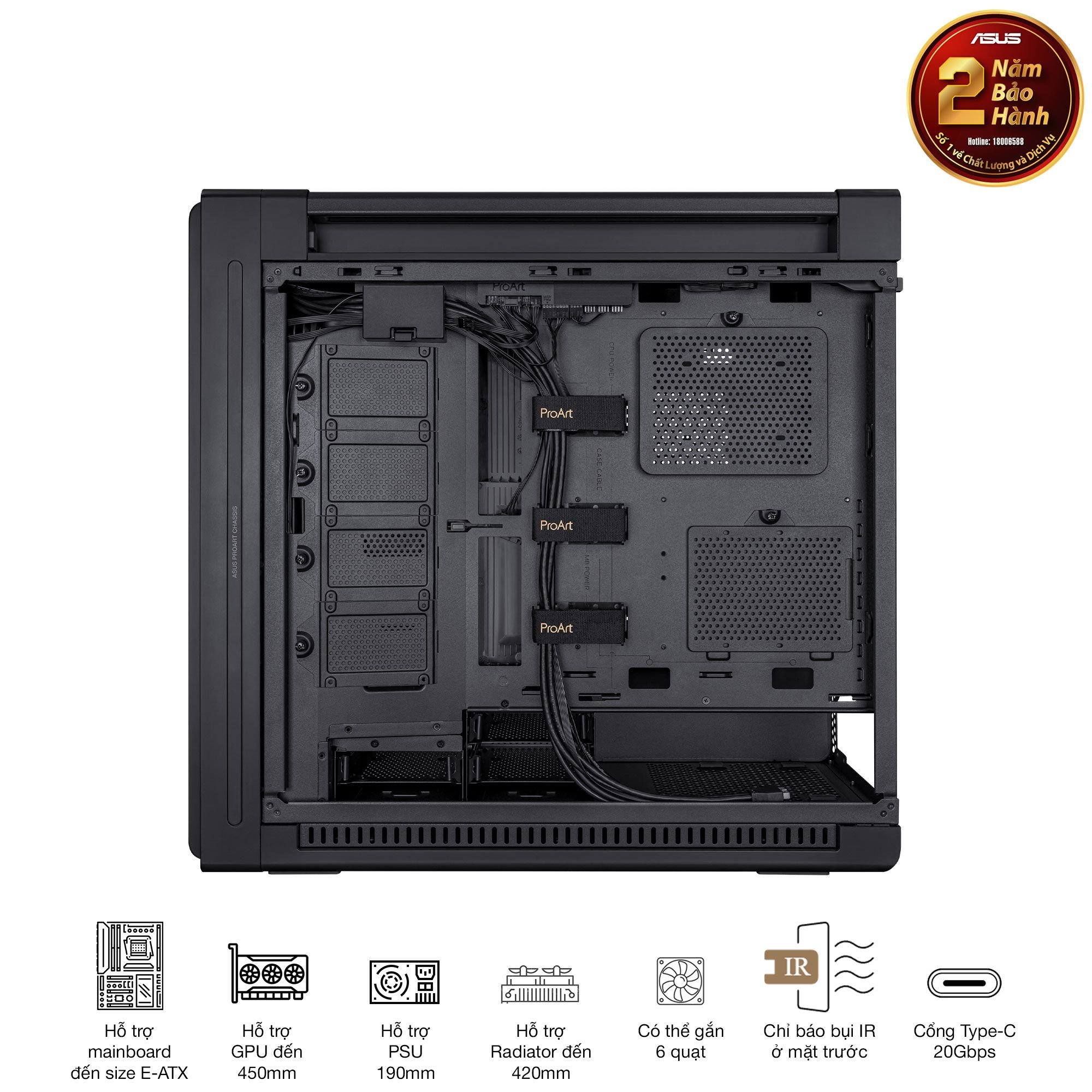 Vỏ máy tính ASUS ProArt PA602 – GEARVN.COM