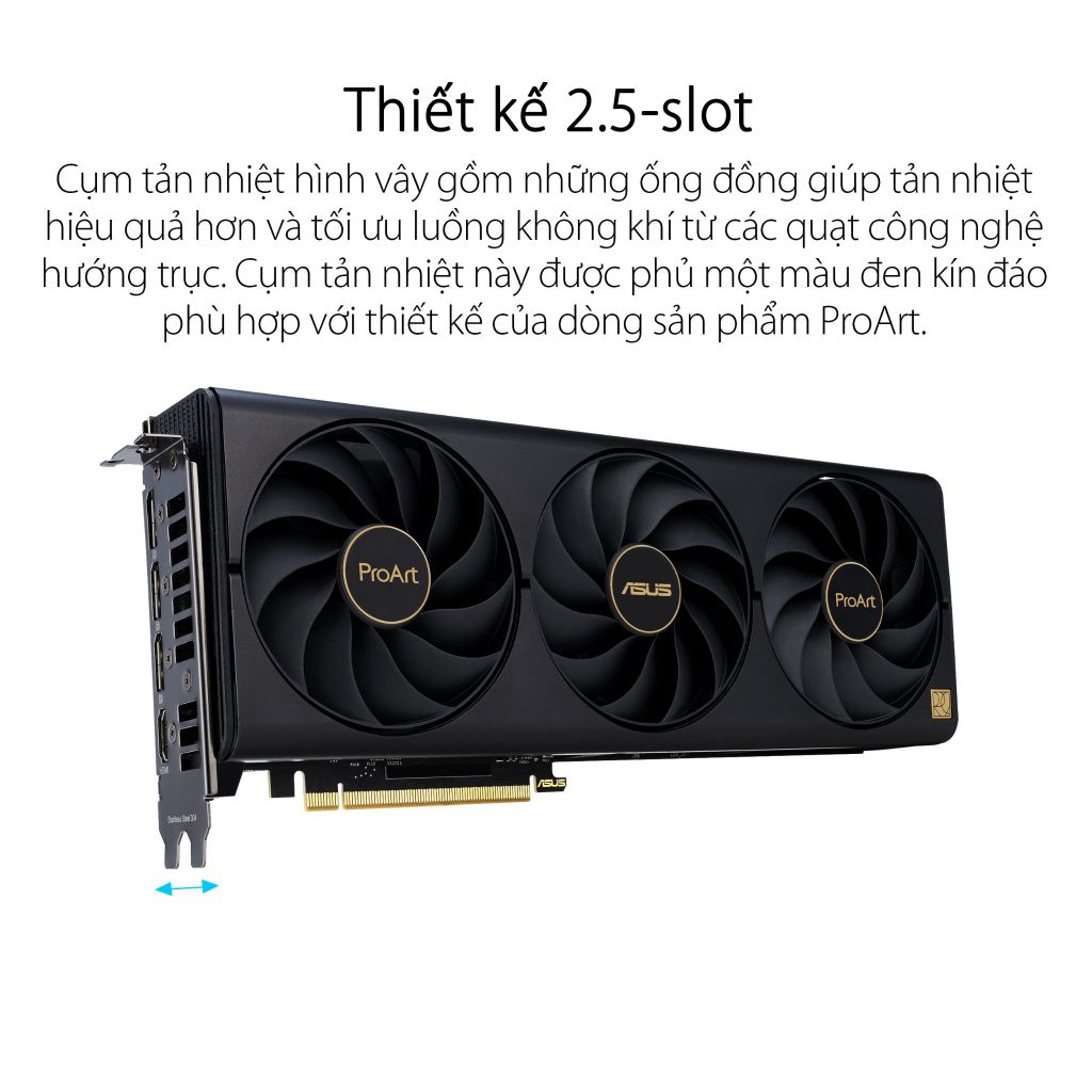 VGA ASUS PROART GeForce RTX 4080 OC Edition 16GB GDDR6X chính hãng ...