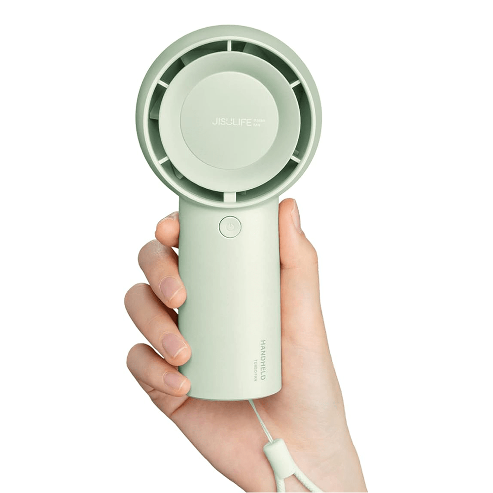 Quạt du lịch cầm tay Jisulife Super mini Turbo fan FA43 Green J2200 ...