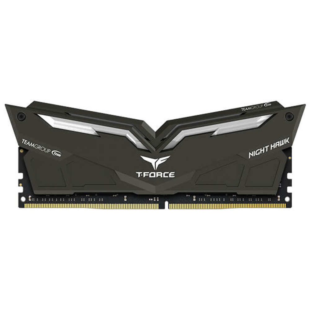 (8GB DDR4 1x8G 3000) TFORCE NIGHT HAWK RGB GAMING BLACK/White – GEARVN.COM
