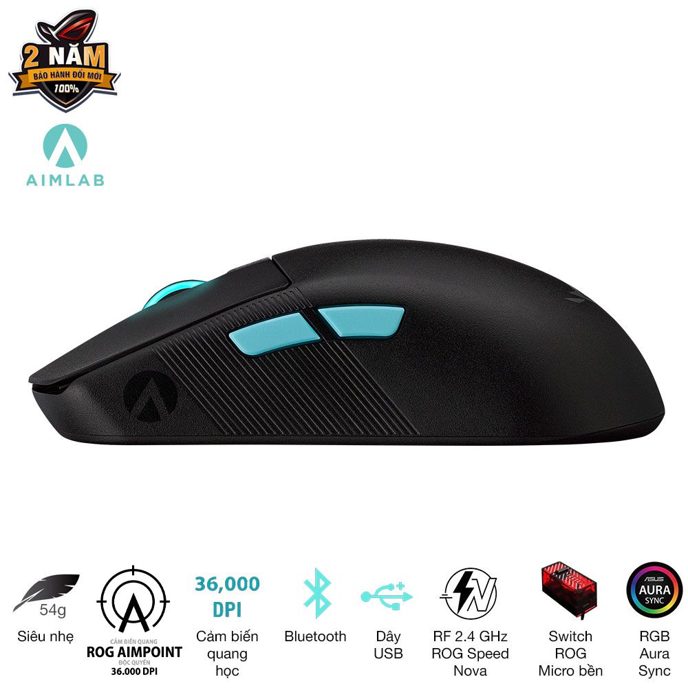 Chuột ASUS ROG Harpe Ace Aim Lap Edition chính hãng – GEARVN.COM