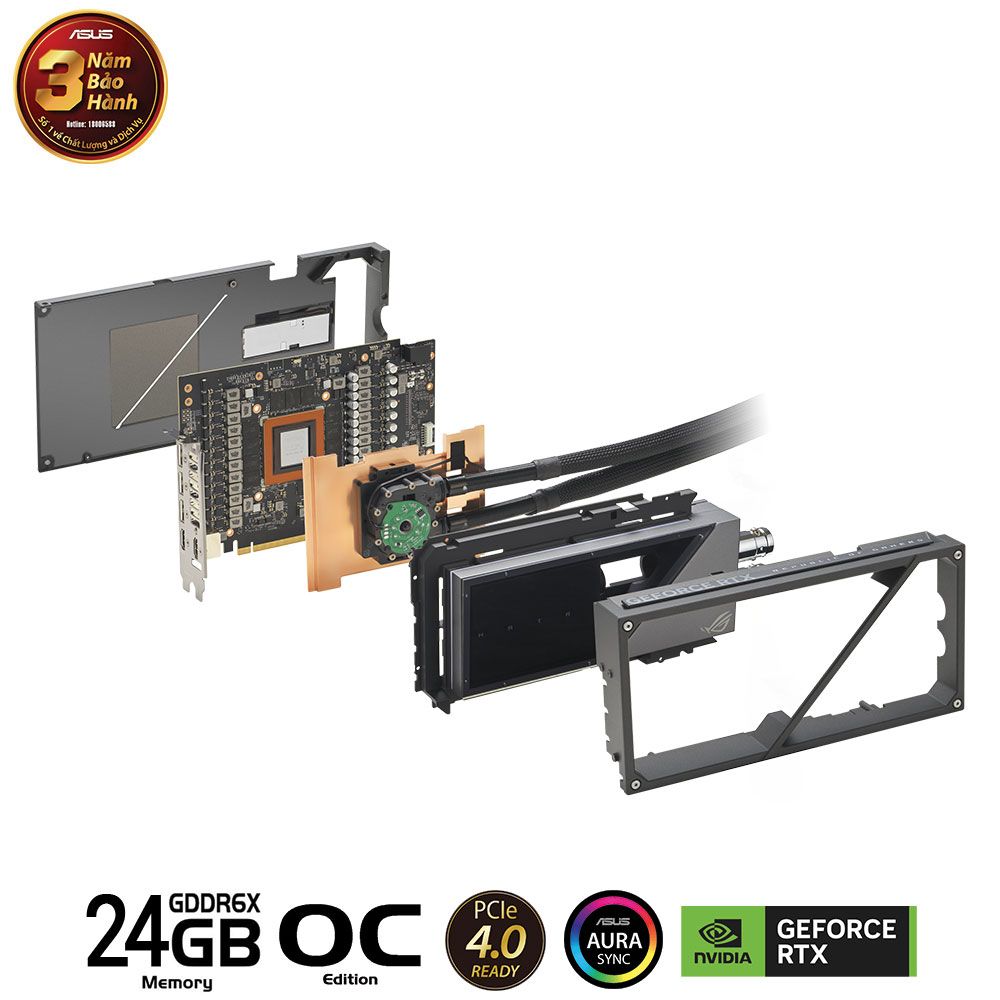 Card màn hình ASUS ROG Matrix GeForce RTX 4090 Platinum 24GB GDDR6X ...
