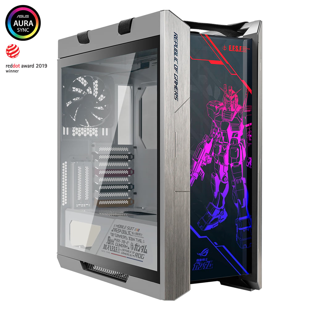 Case ASUS ROG Strix Helios White GUNDAM Edition chính hãng – GEARVN.COM