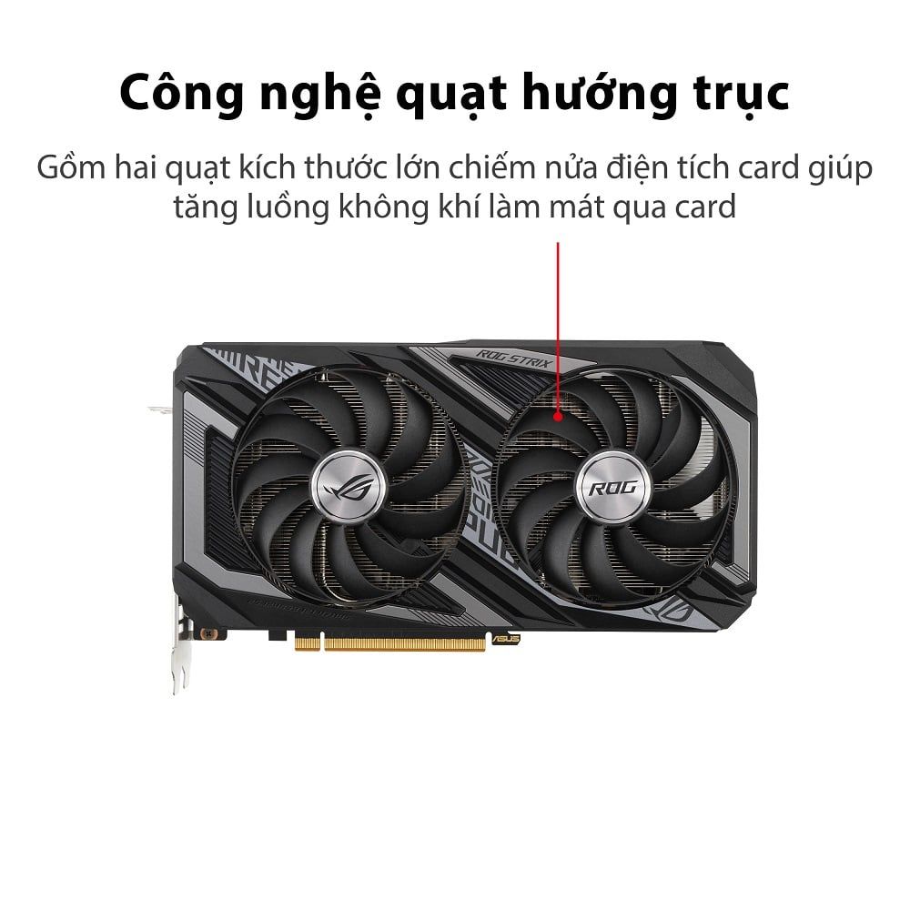 Card màn hình ASUS ROG Strix Radeon RX 6600 XT OC Edition 8GB GDDR6 ...