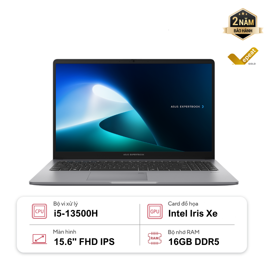 Laptop ASUS ExpertBook P1 P1503CVA i5SE16 50W chính hãng, giá rẻ ...
